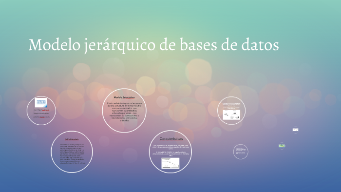 Modelo jerarquico de bases de datos by juan diaz on Prezi