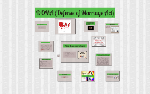 DOMA (Defense of Marriage Act) by Nancy Pechonick on Prezi