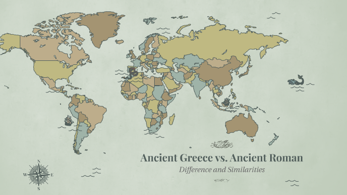 Ancient Greek vs. Ancient Roman by nodda nard on Prezi