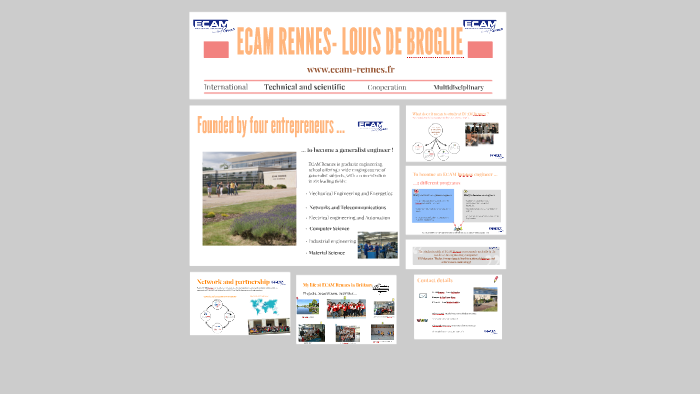 ECAM RENNES- LOUIS DE BROGLIE by Aurélie Aurélie on Prezi
