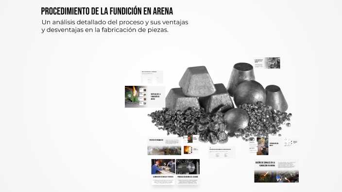 Procedimiento de la Fundición en Arena by Jamilex Alava on Prezi