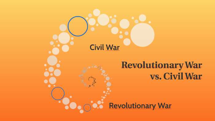 Revolutionary War vs. Civil War by bradley mcmanmon on Prezi