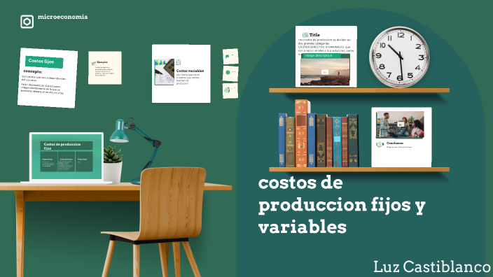 Costos De Produccion Fijos Y Variables By Eliana Castiblanco On Prezi