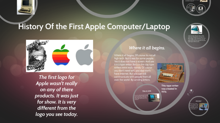History Of the First Apple Laptop by Gracencom Schmidt