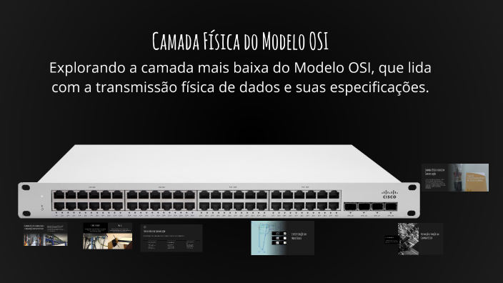 Camada Física do Modelo OSI by Aluno - Ytalo Alfonso Pinheiro da Silv ...