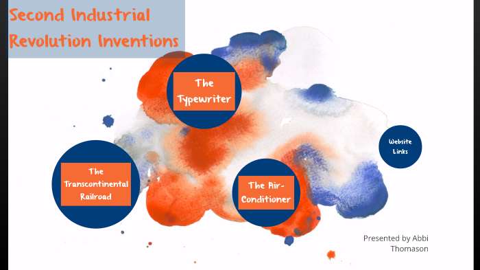 Second Industrial Revolution Inventions by Abbi Thommy on Prezi