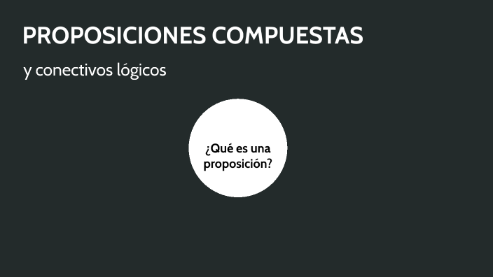 Proposiciones y conectivos lógicos by Evert Beltrán González on Prezi