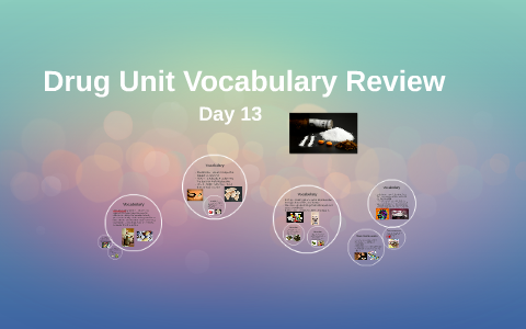 Drug Unit Vocabulary Review by Mizuki Davis on Prezi