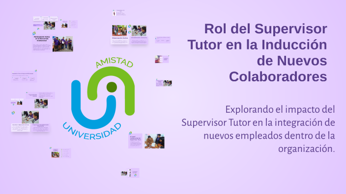 Rol del Supervisor Tutor en la Inducción de Nuevos Colaboradores by ...