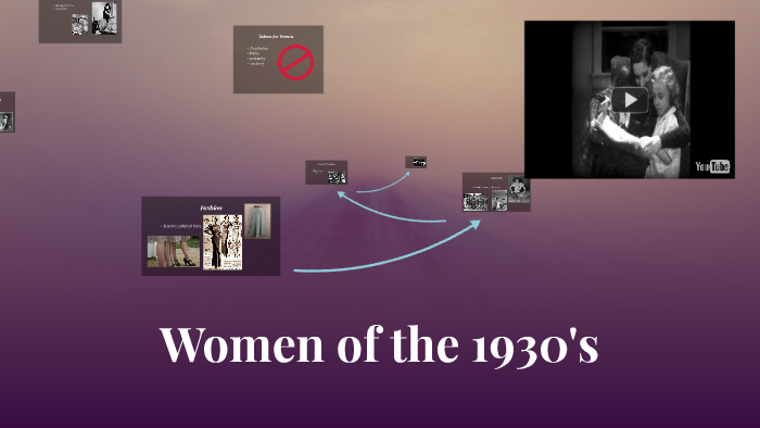 Women of the 1930's by lauren cox on Prezi