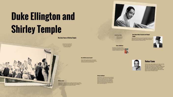 Duke Ellington and Shirley Temple by Karson Riggs on Prezi