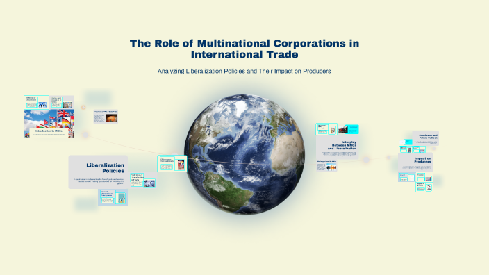 The Role of Multinational Corporations in International Trade by ...
