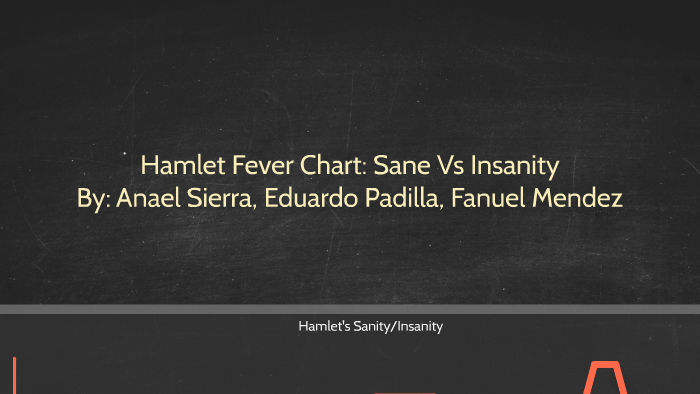 Hamlet Fever Chart: Insanity by Anael Sierra on Prezi