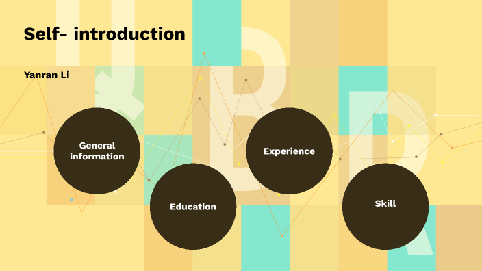 Self-intro by Yanran LI on Prezi