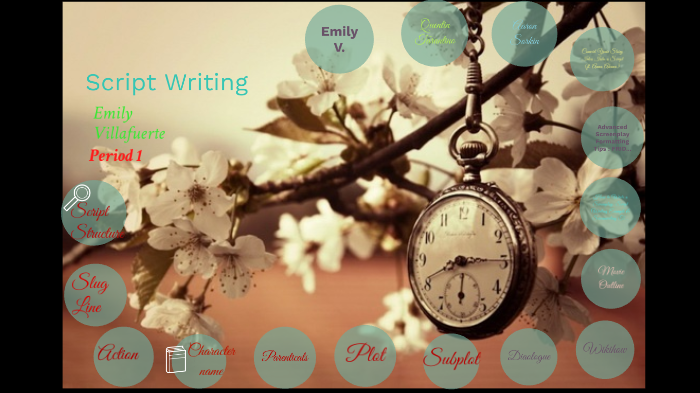 How a script is written project by Emily Villafuerte on Prezi