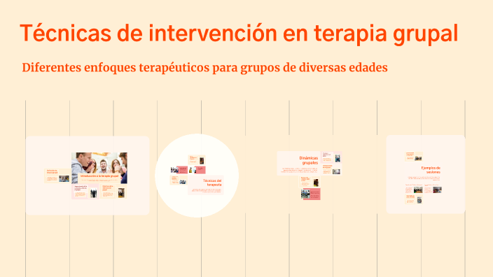 Técnicas de intervención en terapia grupal by Mar Lino on Prezi