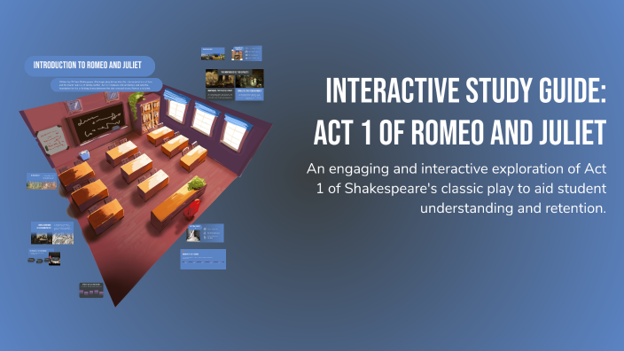 Interactive Study Guide: Act 1 of Romeo and Juliet by Katherine Nugent ...