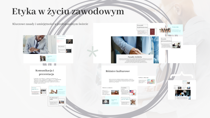 Etyka w życiu zawodowym by Adrian Sajdak on Prezi