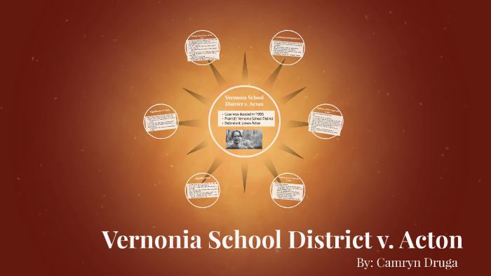 Vernonia School District v. Acton by Camryn Druga on Prezi