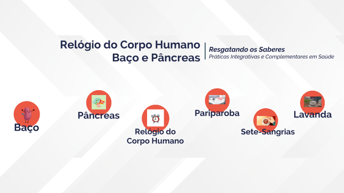 Relógio do Corpo Humano Baço e Pâncreas by Natan Dias on Prezi