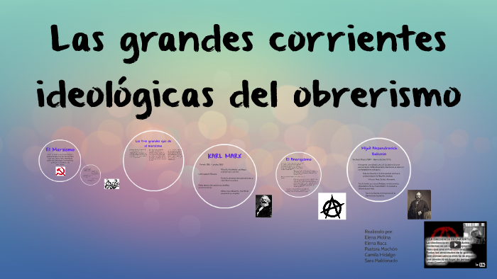 Las grandes corrientes ideológicas del obrerismo by Elena Baca on Prezi