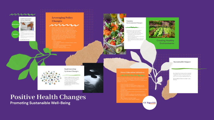 Positive Health Changes by DeAndra Weaver on Prezi
