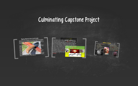 Culminating Capstone Project by Elena Cruz on Prezi