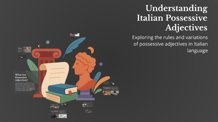Understanding Italian Possessive Adjectives by Learn Italian with Films ...