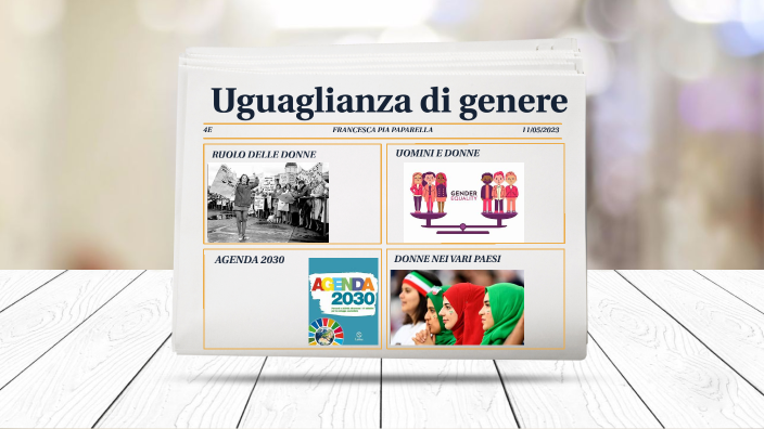 uguaglianza di genere by FRANCESCA PIA PAPARELLA on Prezi