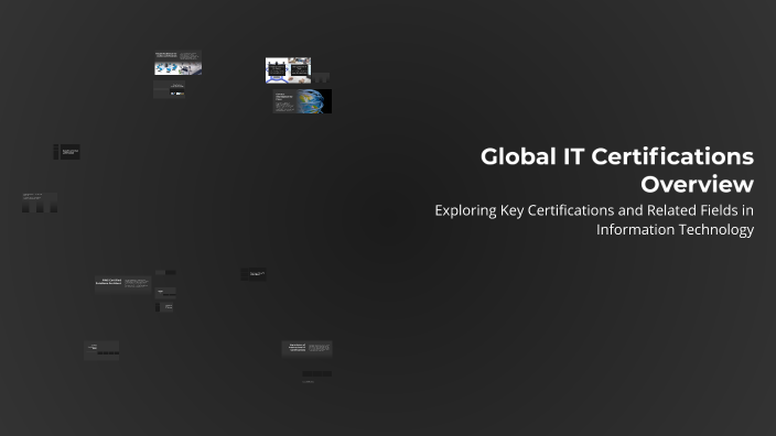 Global IT Certifications Overview by dmtt6 on Prezi
