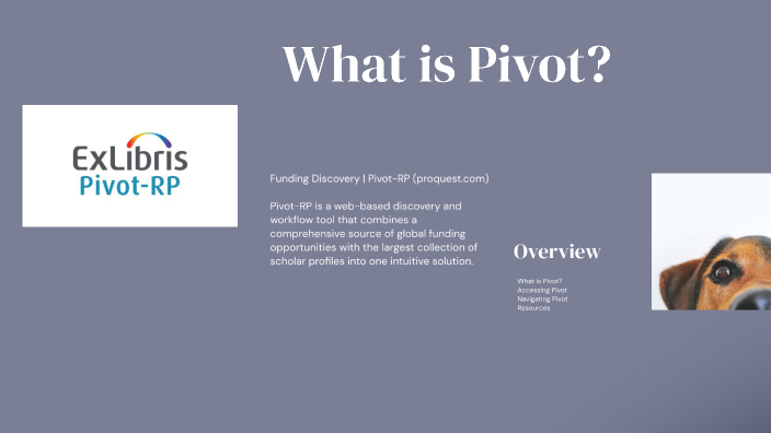 Introduction to Pivot by Graylyn Harris on Prezi