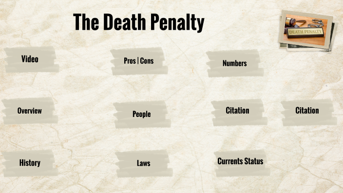 Death penalty presentation by Christopher Medina on Prezi