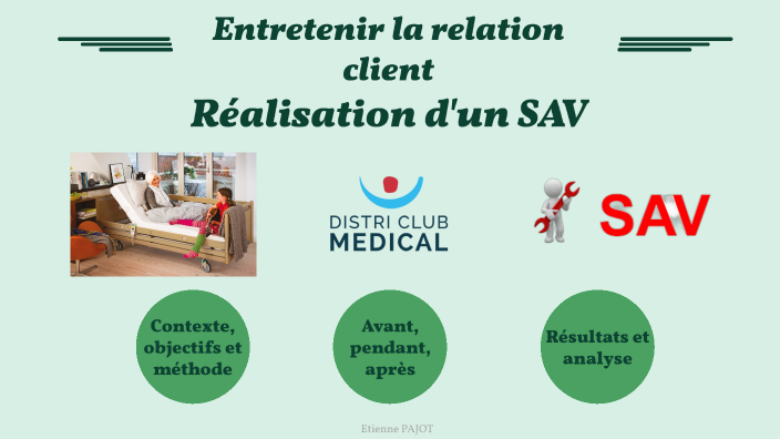 Entretenir la relation client by Etienne Pajot on Prezi