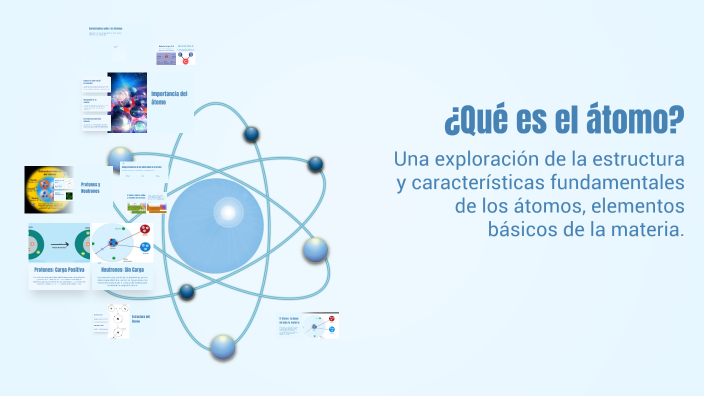 ¿Qué es el átomo? by Marvin Vasquez on Prezi