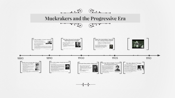 Muckrakers and the Progressive Era by Cassie Stephenson on Prezi