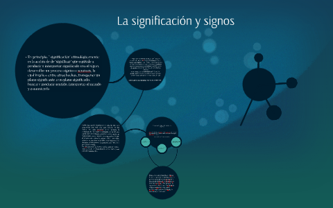 La SIGNIFICACION Y SIGNOS by Estefany Valencia on Prezi