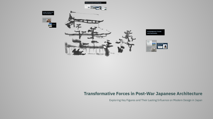 Transformative Forces in Post-War Japanese Architecture by Josh DQ on Prezi