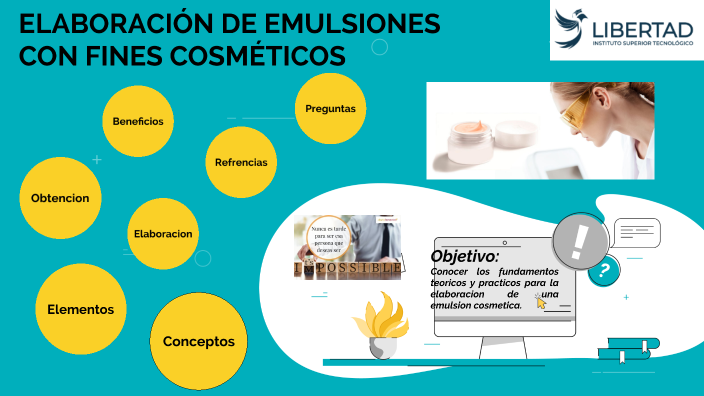 ELABORACIÓN DE EMULSIONES CON FINES COSMÉTICOS by Cristian Suarez on Prezi