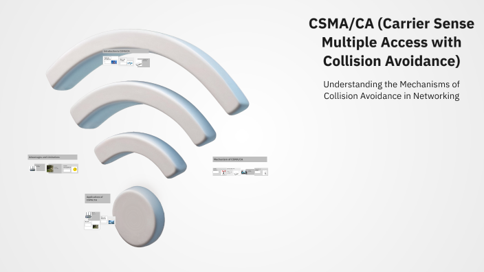 CSMA/CA (Carrier Sense Multiple Access with Collision Avoidance) by Chandresh Dubey on Prezi