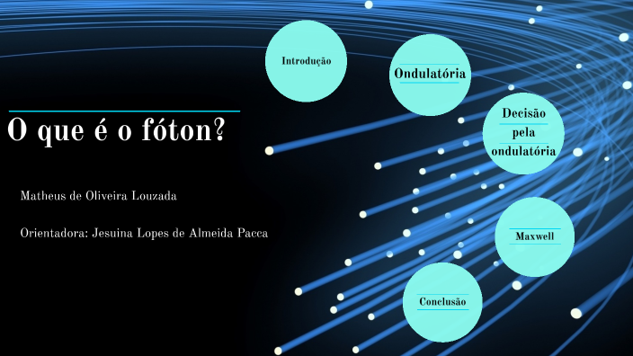 o que é fóton? by Matheus Louzada on Prezi