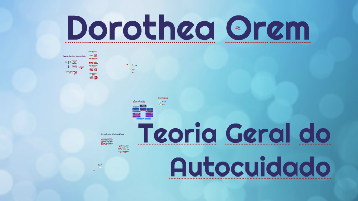 Teoria do autocuidado - Dorothea Orem by Alice Rafael on Prezi