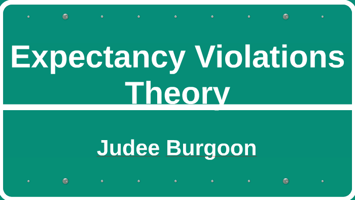Expectancy Violations Theory by on Prezi