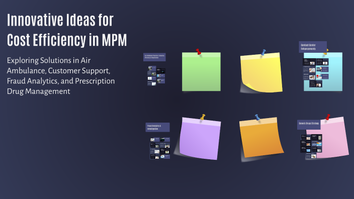 Innovative Ideas for Cost Efficiency in MPM by biswa bandhu on Prezi