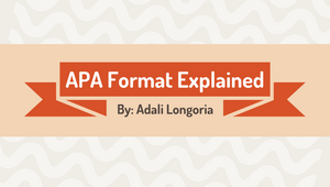 APA Format Explained by Adali Longoria on Prezi Design
