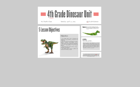 4th Grade Dinosaur Unit by Carly Ward on Prezi