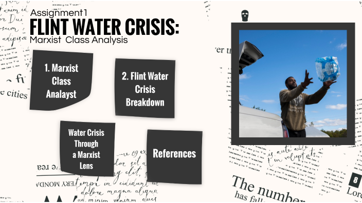 Assignment 1: Marxist Class Analysis on Flint Water Crisis by Rainee ...