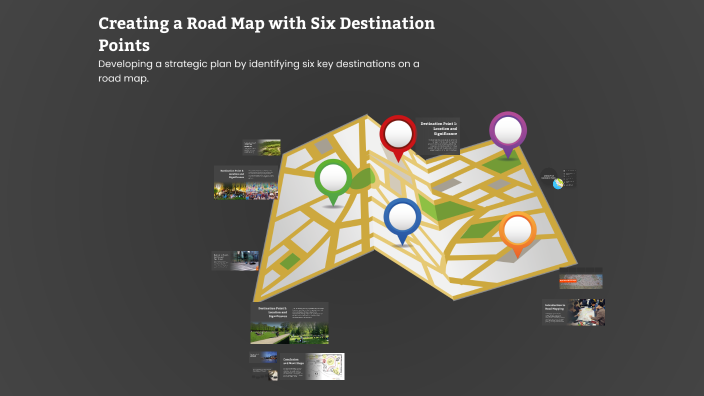 Creating a Road Map with Six Destination Points by Samuel Malanciuc on ...