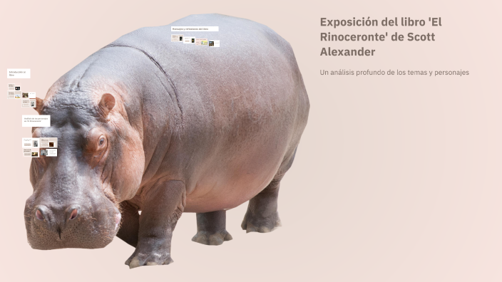 Exposición del libro 'El Rinoceronte' de Scott Alexander by Karla ...