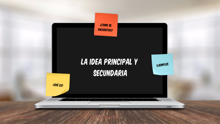 la idea principal y la idea secundaria by Fernanda Romina Rios Gil on Prezi