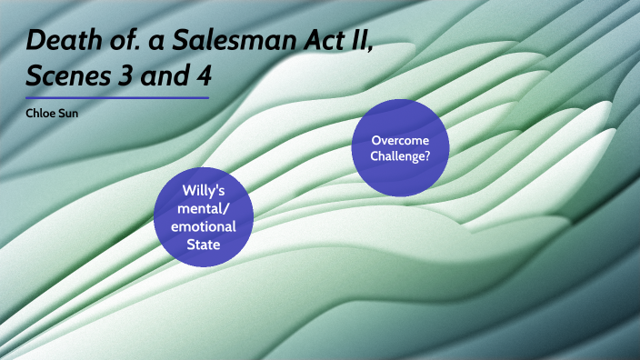 Chloe Sun - Death of. a Salesman Act II, Scenes 3 and 4 by Chloe Sun on ...